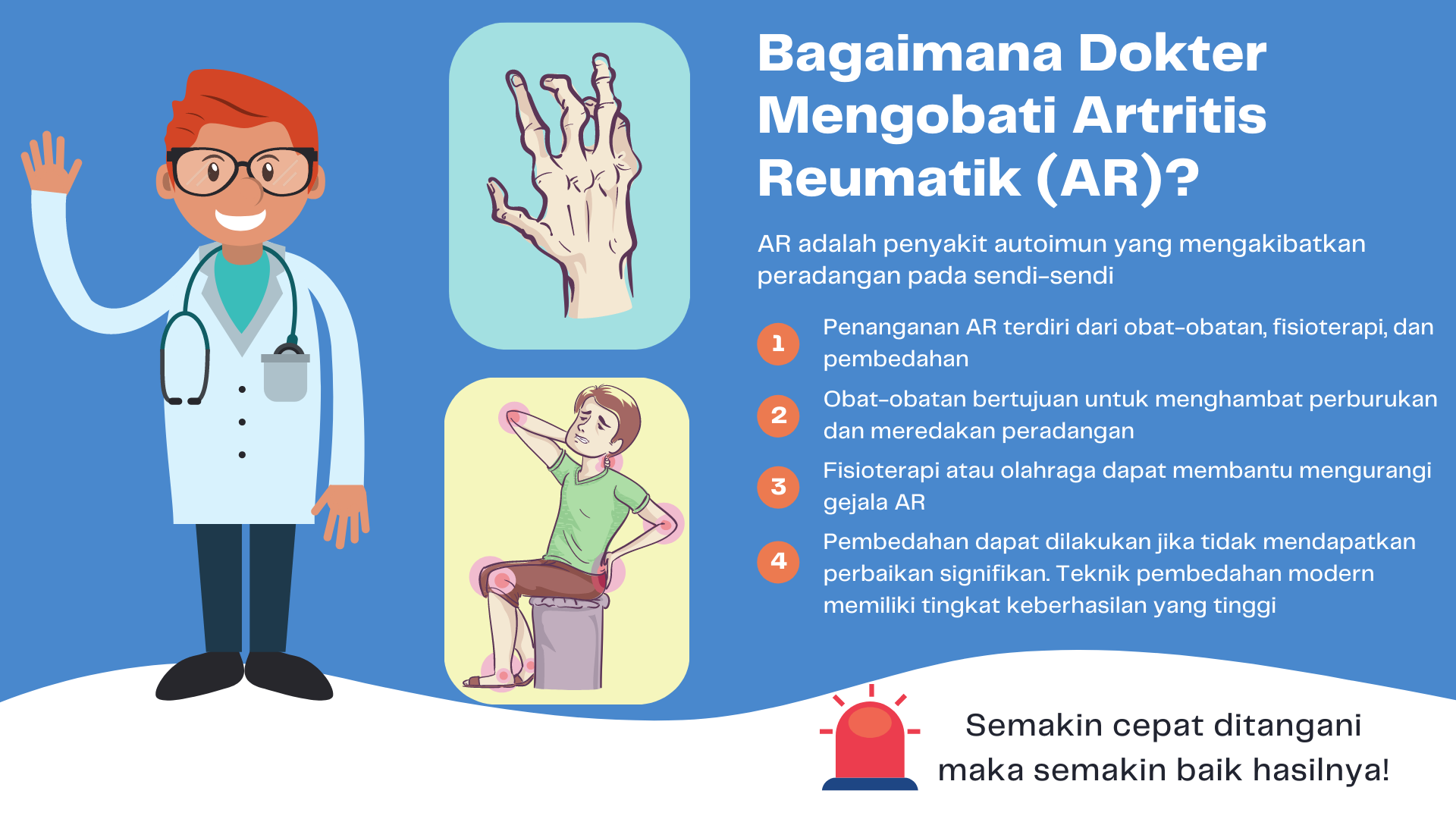 Bagaimana Dokter mengobati Artritis Reumatik? – Dokter Imun